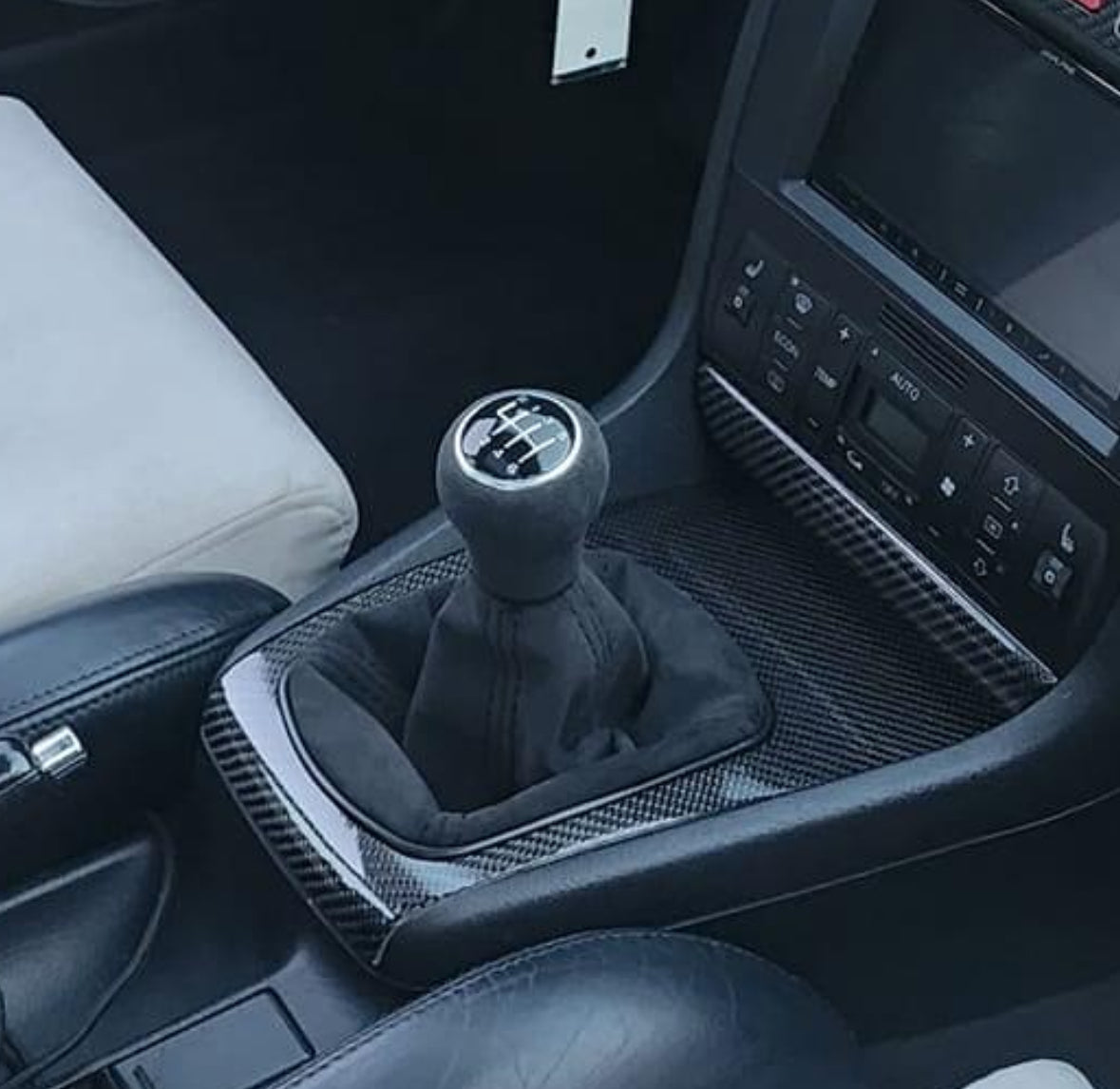 KH Innovations Alcantara Shift Boot Upgrade for Audi S4 B5 2.7T A6 and ...