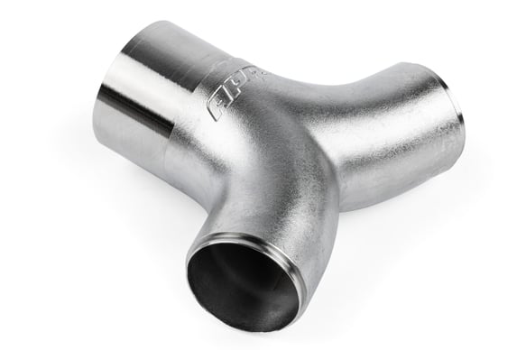 APR Cast Stainless Steel Y Splitter - 76mm (3") to Dual 63.5mm (2.5 ...