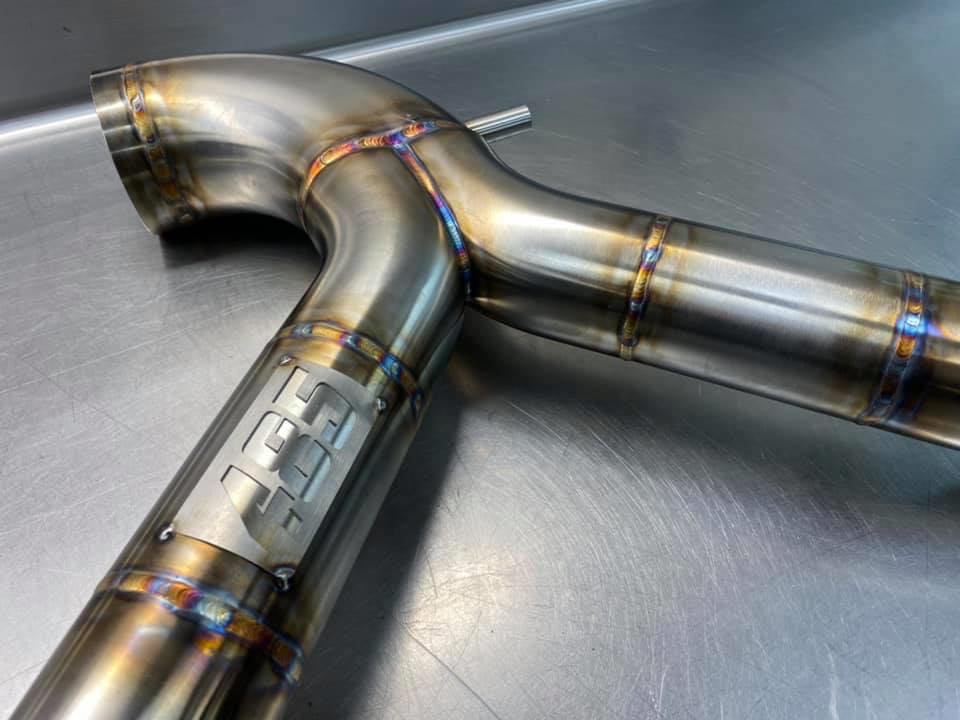 485 Designs Audi S4 / A6 / Allroad 2.7T Oversized RS4 Y-Pipe – ETSpec.com